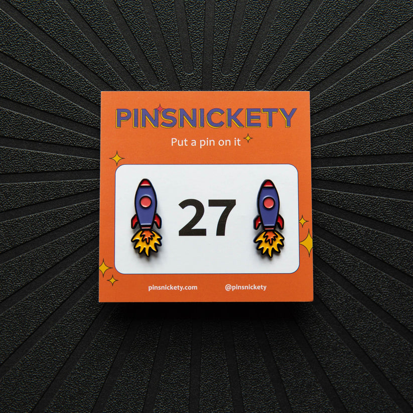 Rocket Ship Pins – Pinsnickety